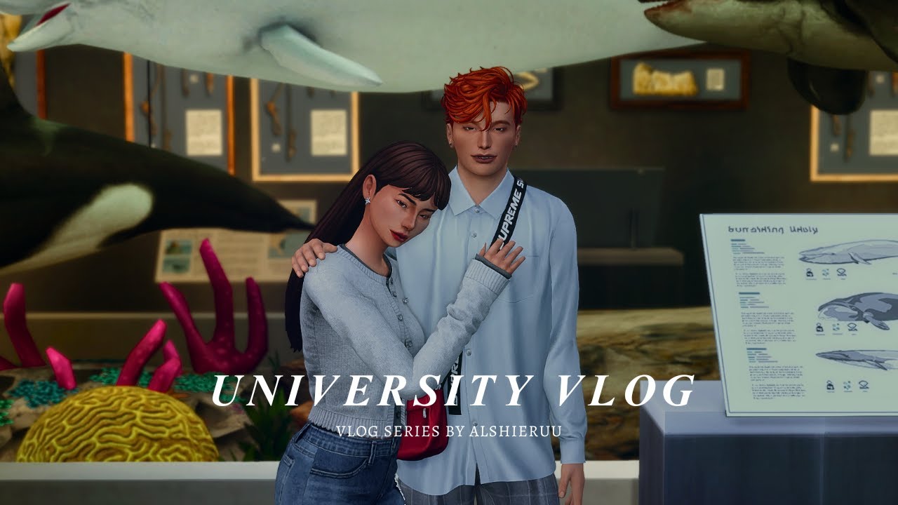 The Sims 4 Discover University Vlog Ep 3: Valentines Day, A day in my ...