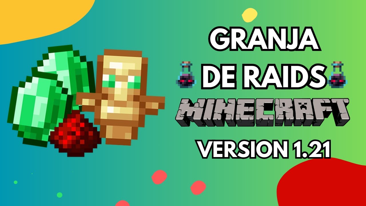 COMO HACER una GRANJA SENCILLA DE RAIDS para MINECRAFT 1.21 y tener ...