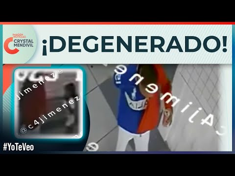 ¡Imágenes sensibles! Sujeto es captado abusando de una menor en mercado de la CDMX | Crystal