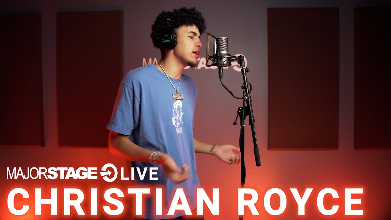CHRISTIAN ROYCE - FAKE LOVE | MAJORSTAGE STUDIO PERFORMANCE - YouTube