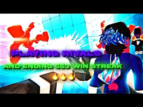 Ending 653 Win Streak In Roblox Rivals🔥 - YouTube