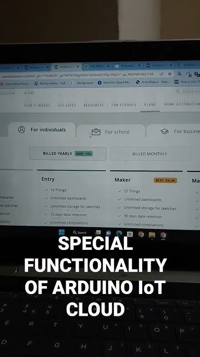 SPECIAL FUNCTIONALITY OF ARDUINO IoT CLOUD #shorts #arduino #iot - YouTube
