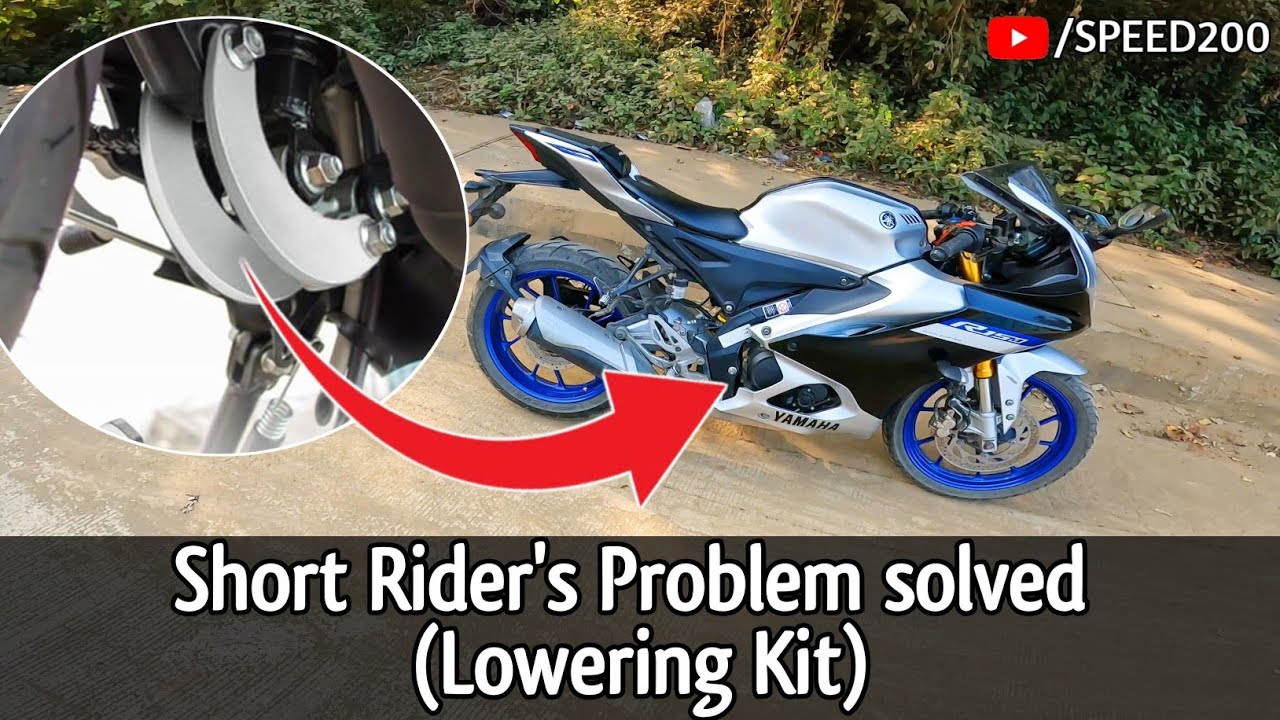 Yamaha R15 V4 Lowering KIT Problem | Seat Height Issue Resolved - YouTube