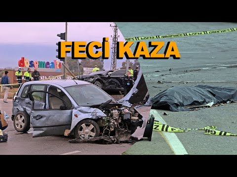 ANTALYA'DAKİ FECİ KAZA’DA: 1 ÖLÜ, 4 YARALI