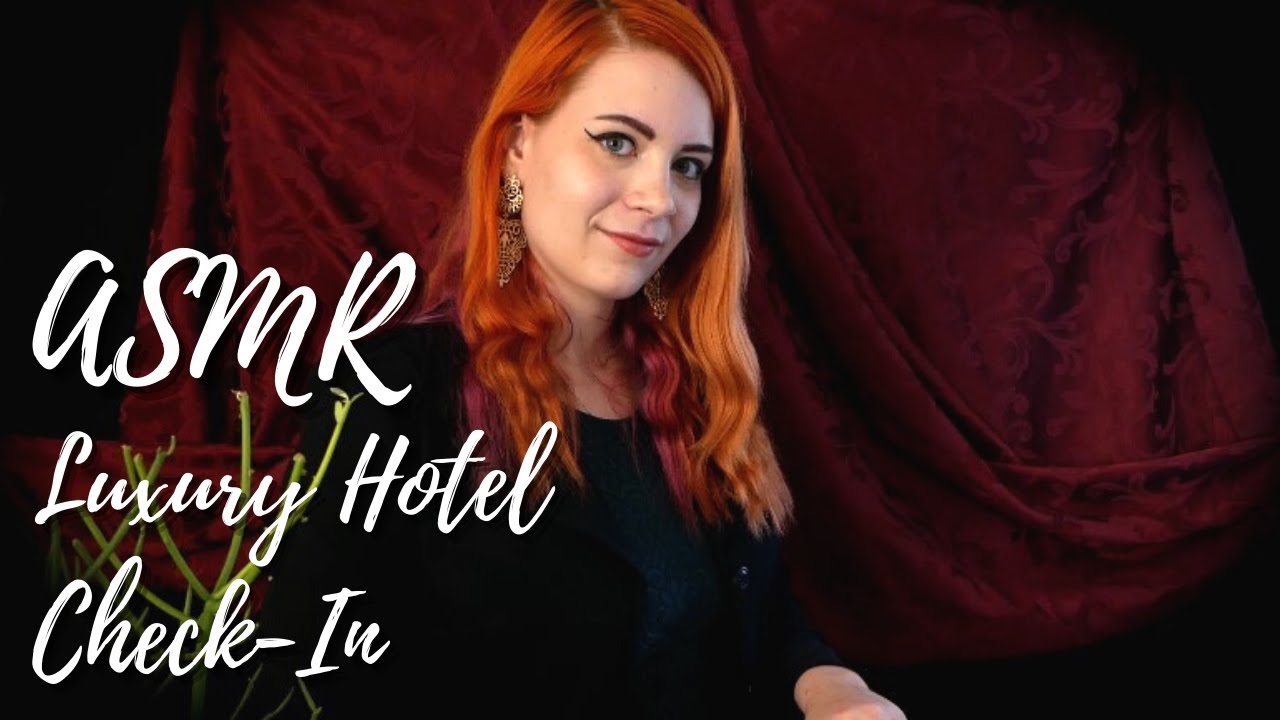 ASMR Luxury Hotel Reservation Check-In | Soft Spoken RP - YouTube