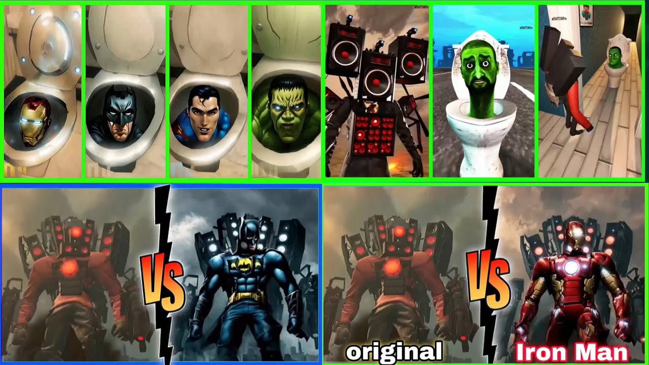 Skibidi New MARVEL Battles #264 (new episode) - YouTube