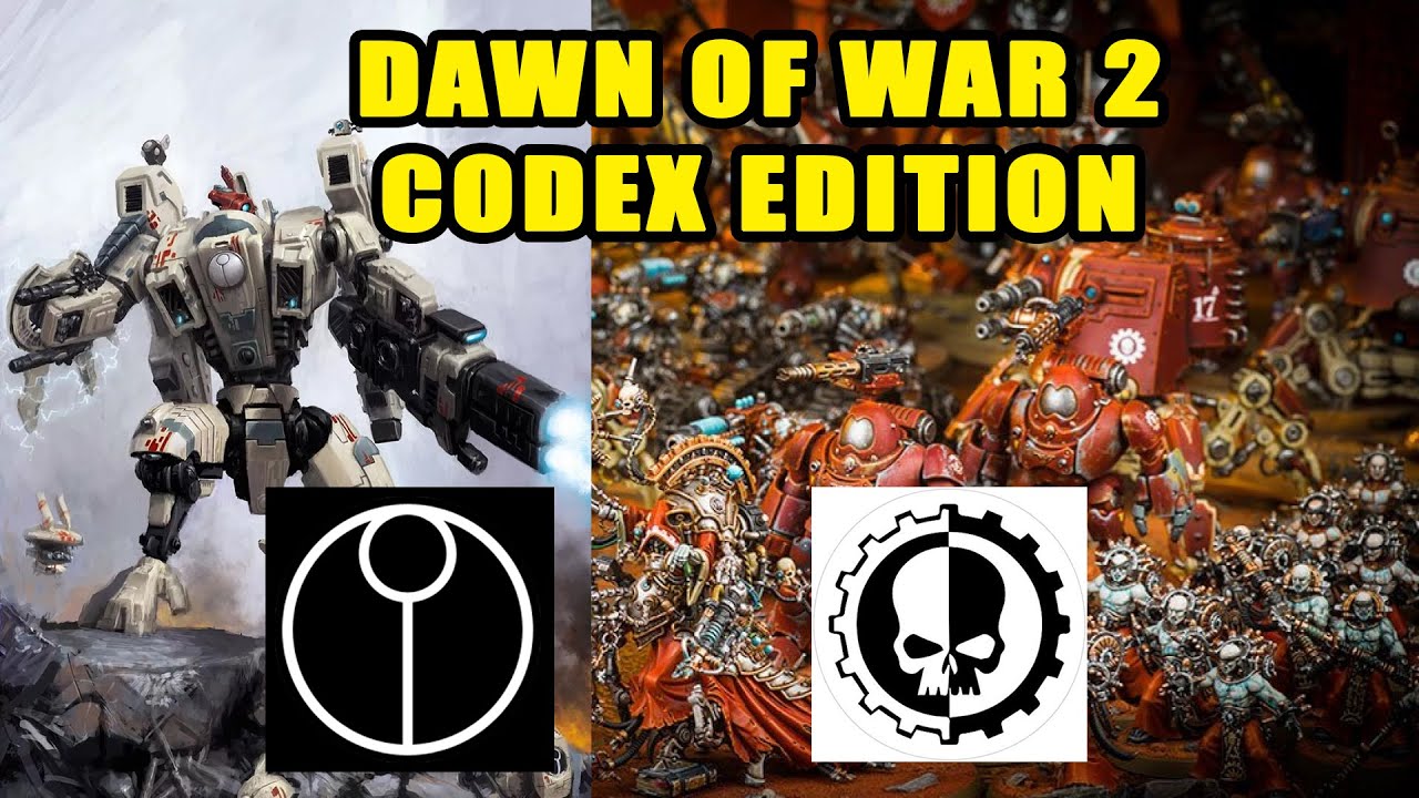 DoW 2 Codex - The Riptide's Wrath Crushing the Adeptus Mechanicus - YouTube
