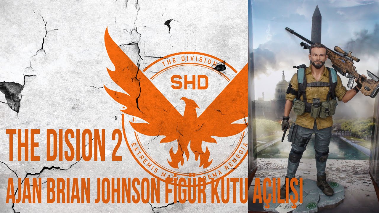 Ubisoft The Division 2 Agent Brian Johnson Figürü Kutu Açılışı [Youtube ...