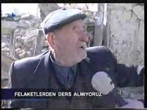Kanal D Eber kasabasının deprem  görüntüleri ve reportajı