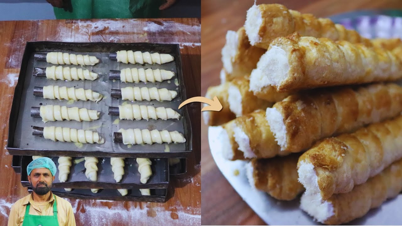 How to Make Perfect Cream Rolls | Easy Homemade Cream Roll Recipe ...