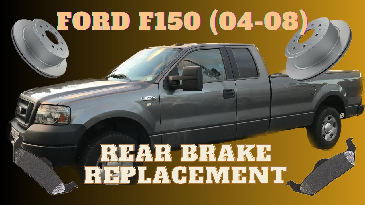 Ford F150 Rear Brakes Replacement (Rotors and Pads) - YouTube