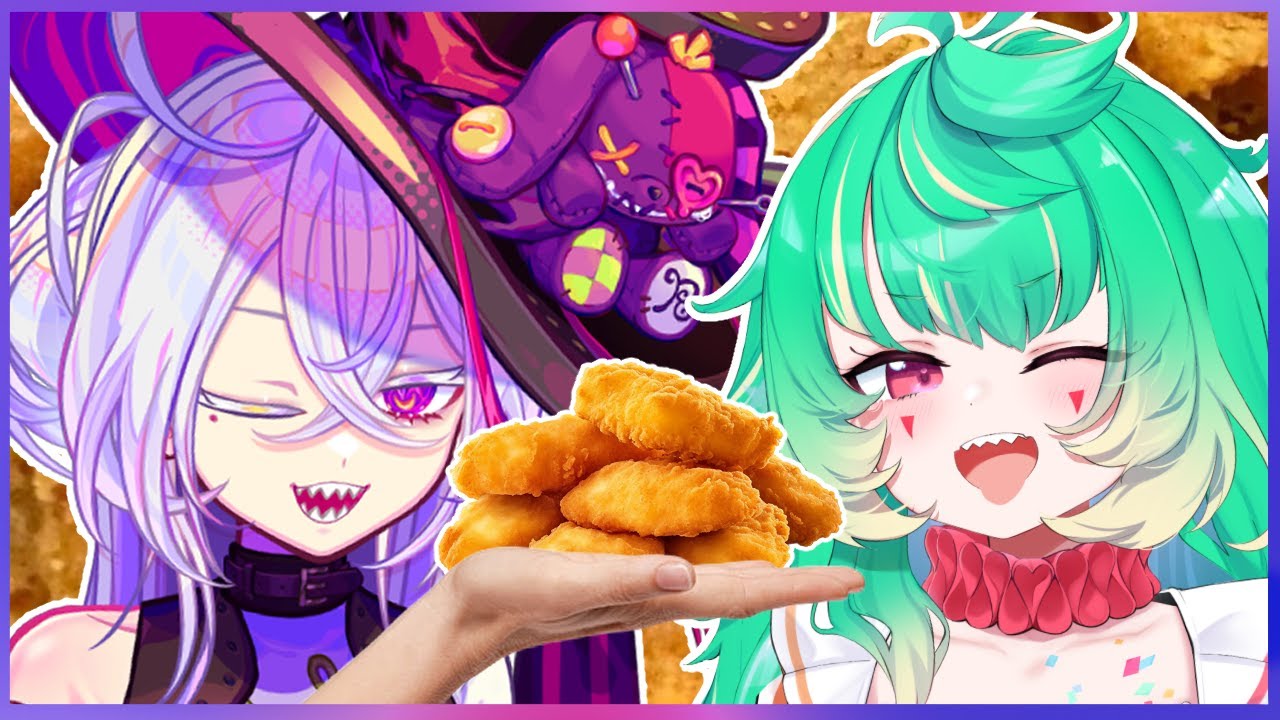 Who's the CHICKEN NUGGET Master?! Riki vs Coni Confetti! - YouTube