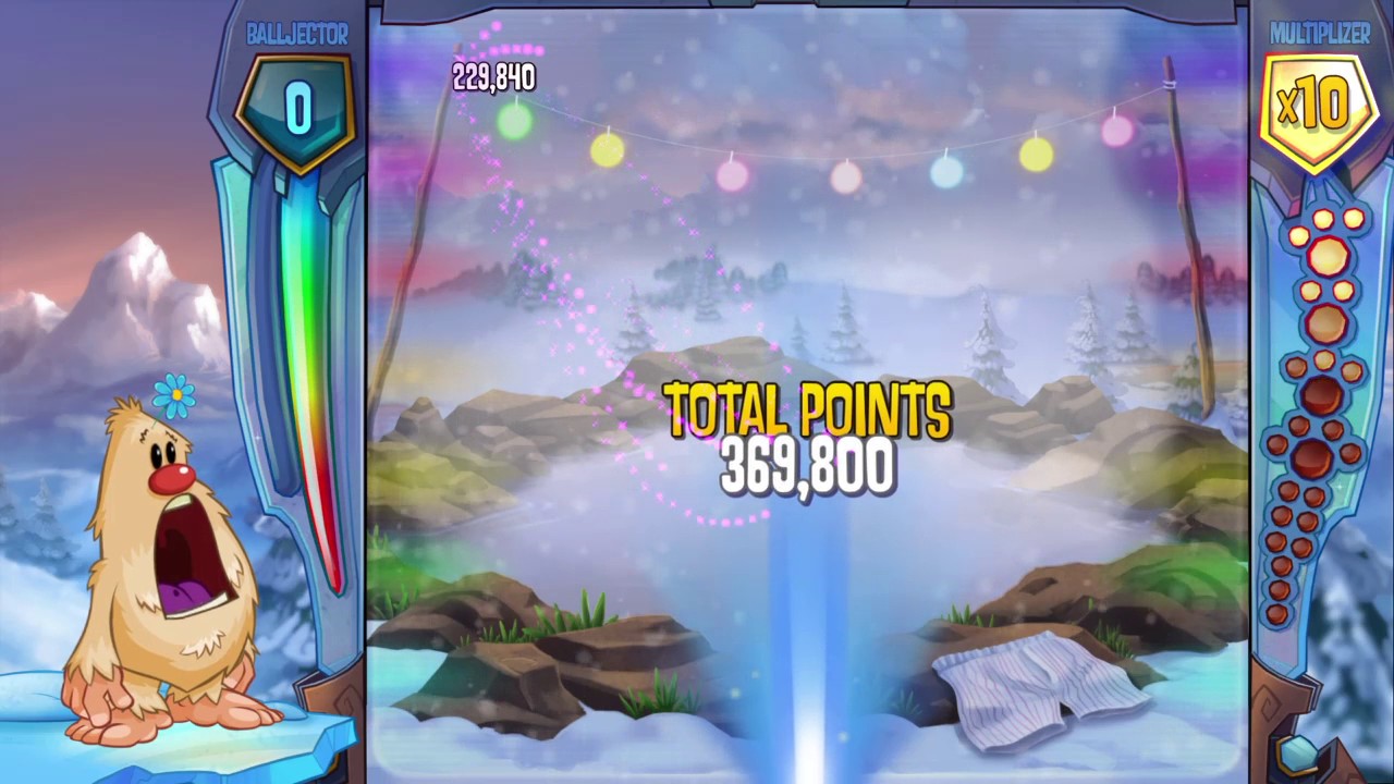 Peggle 2 - Yeti Victory Dance - YouTube