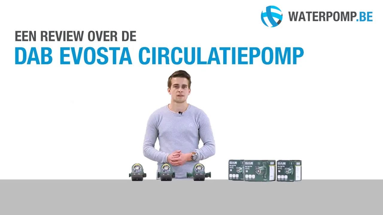 DAB Evosta circulatiepomp / CV pomp - Review - YouTube
