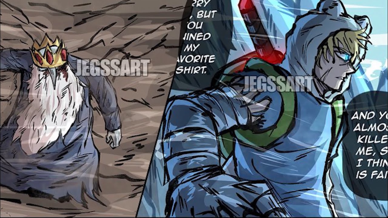 Finn🗡️ VS El Rey Helado👑🧊 Cómic (Fandub en Español) - YouTube