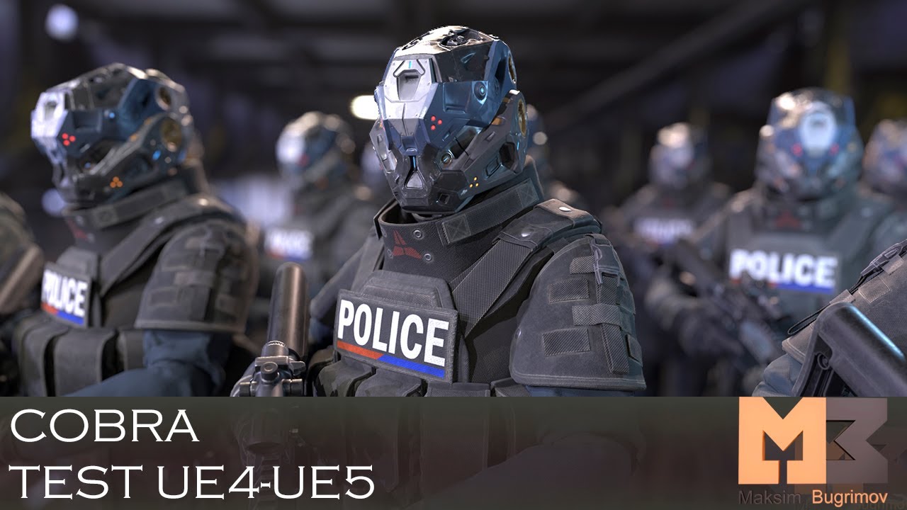 Female Soldier 05 (COBRA) Test Epic Skeleton In UE4 UE5 - YouTube