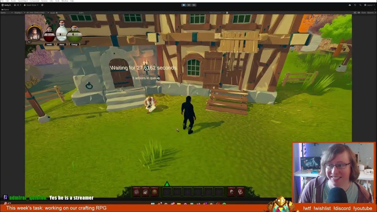 Bugfixing and general work to prepare for next week's crafting demo - YouTube