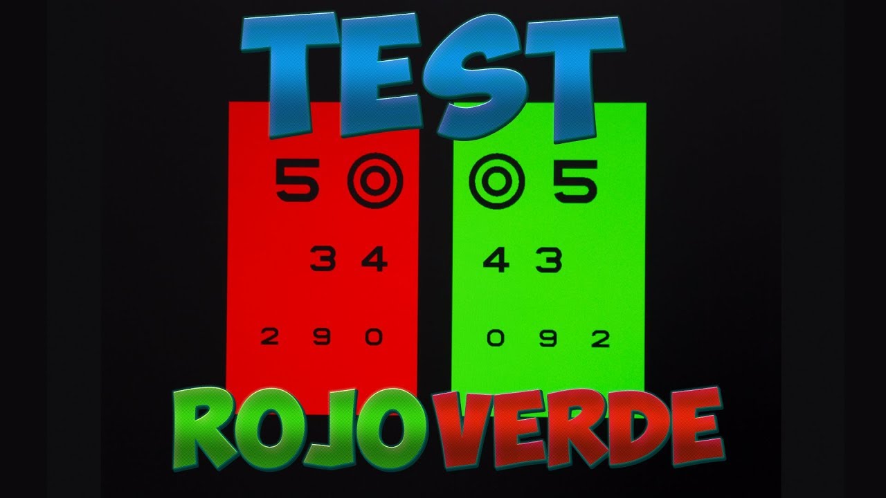 🔒 ¿Para qué sirve este test rojo verde? - YouTube