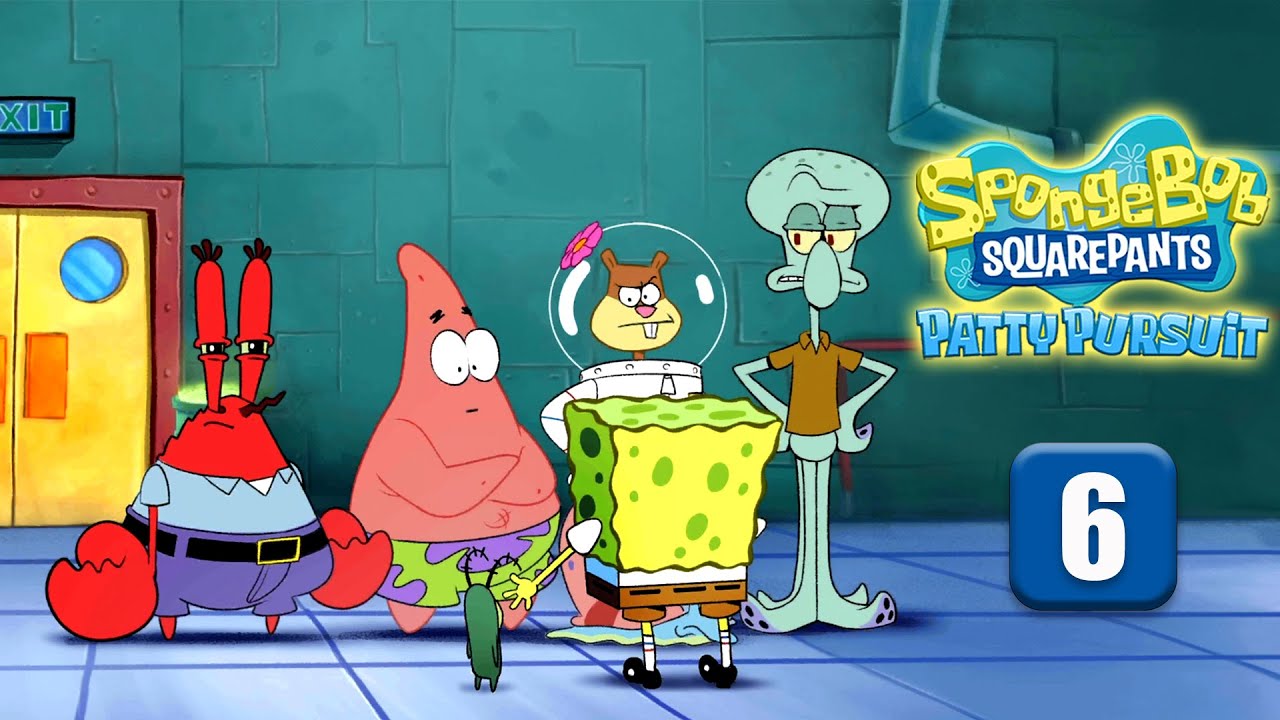 SpongeBob Patty Pursuit 2024 - Chum Bucket - Part 6 -Gameplay ...