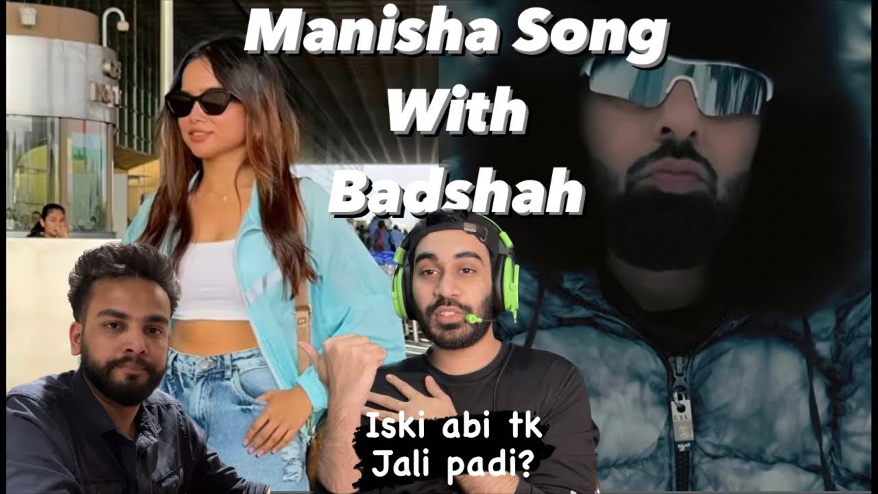 Manisha Rani Song Shooting With Badshah - Elvish Ki Abhi Tak Jali Padi ...