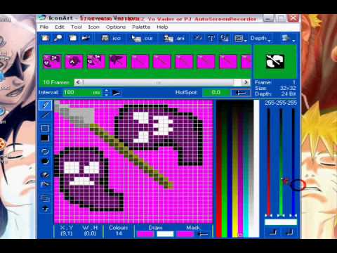 How To Make Your Very Own Cursor Set(IconArt) - YouTube