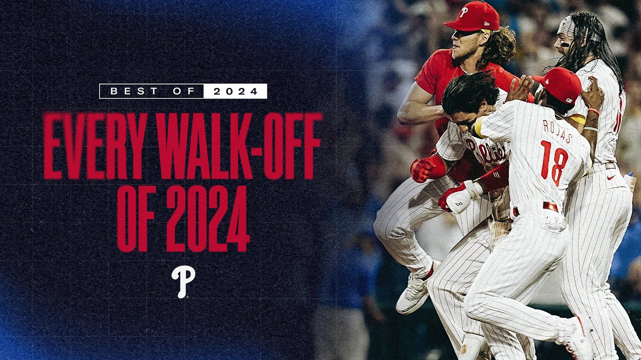 EVERY Phillies Walk-Off from the 2024 Season! - YouTube
