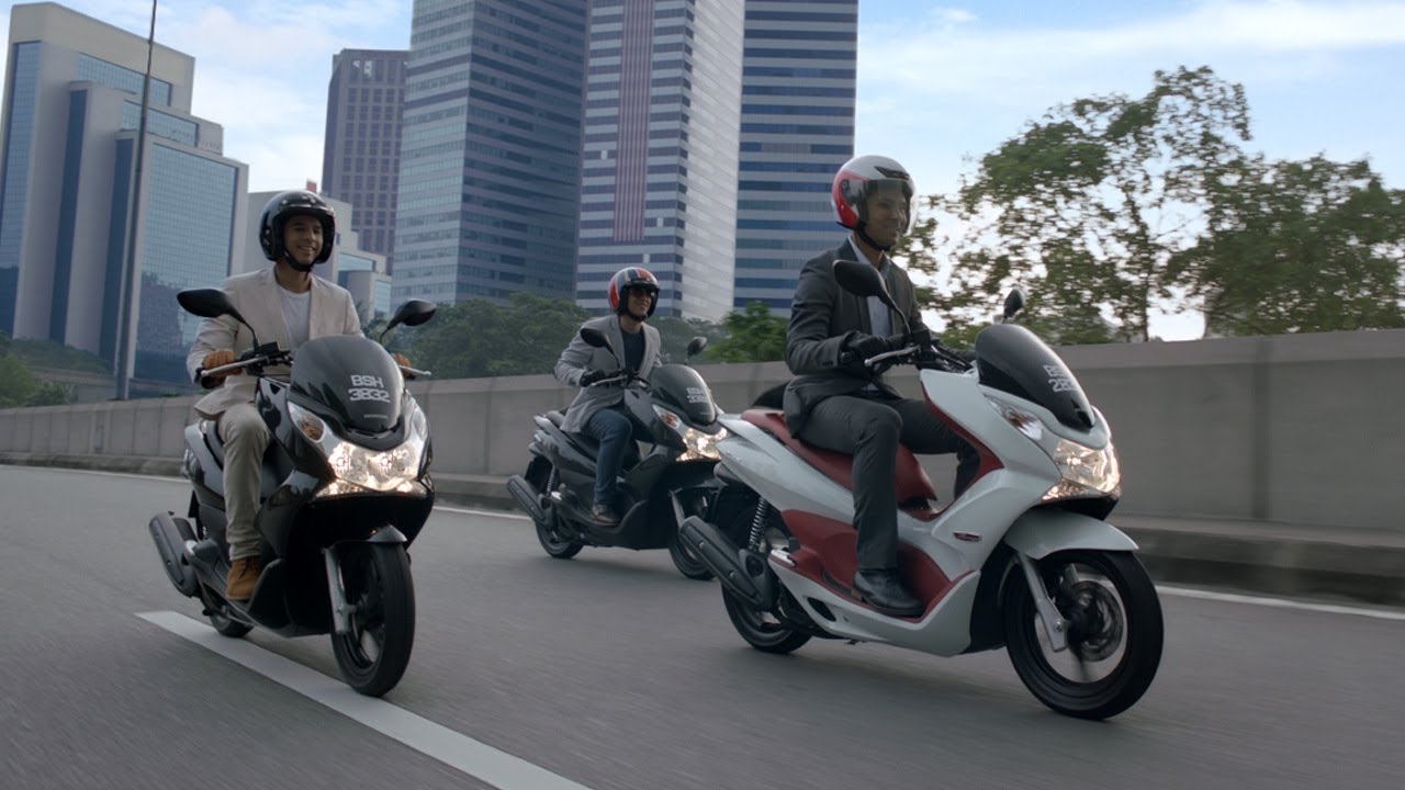 Honda PCX | Hello Blue Sky BM - YouTube