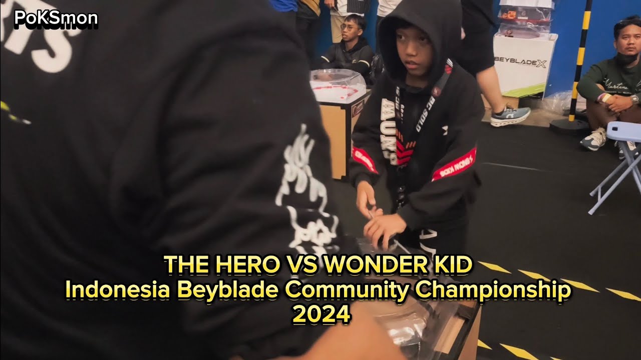 THE HERO VS WONDER KID TOP 8 Indonesia Beyblade Community Championship ...
