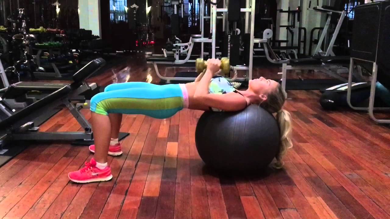 Upper body work out - Victoriah Bech - YouTube