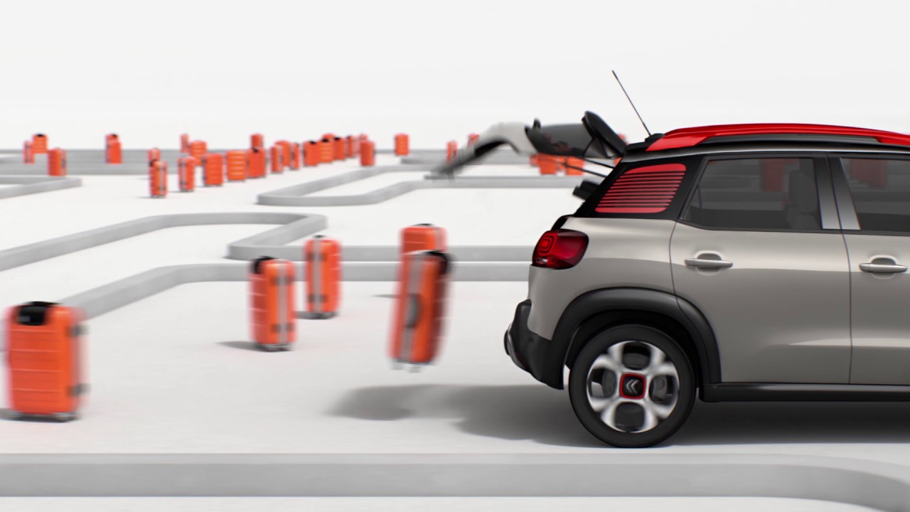New Citroën C3 Aircross Compact SUV - Boot volume - YouTube