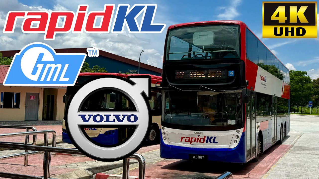 [Rapid Bus Kuala Lumpur: 772 Subang Suria to Pasar Seni & Bulatan Subang Airport] Gemilang Volvo ...