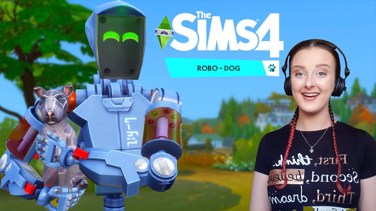 ROBO-DOG // The Sims 4: Create A Pet - YouTube