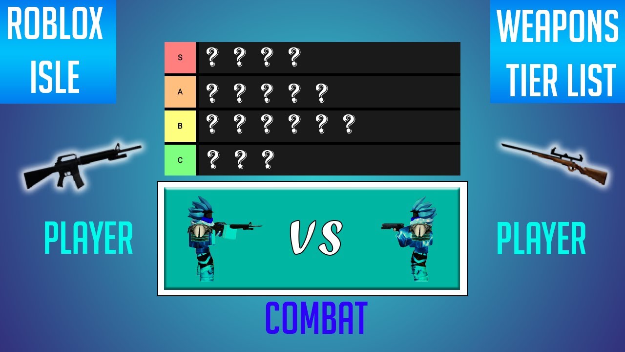 Roblox Isle | Guns Tier list - PvP Combat - YouTube