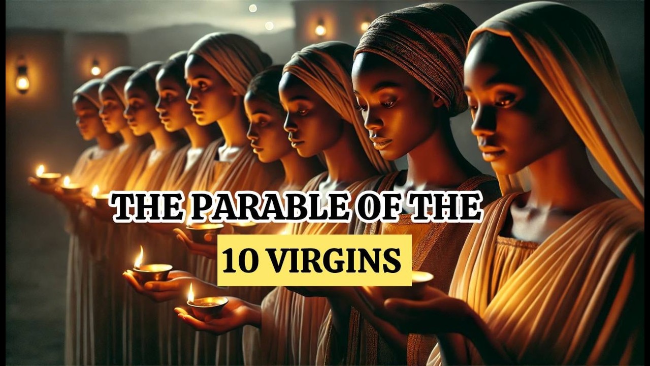 THE PARABLE OF THE TEN(10) VIRGINS//ANIMATEDSTORY....#parables # ...