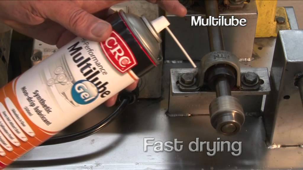 CRC Multilube Gel - Synthetic Non-drip Lubricant - YouTube