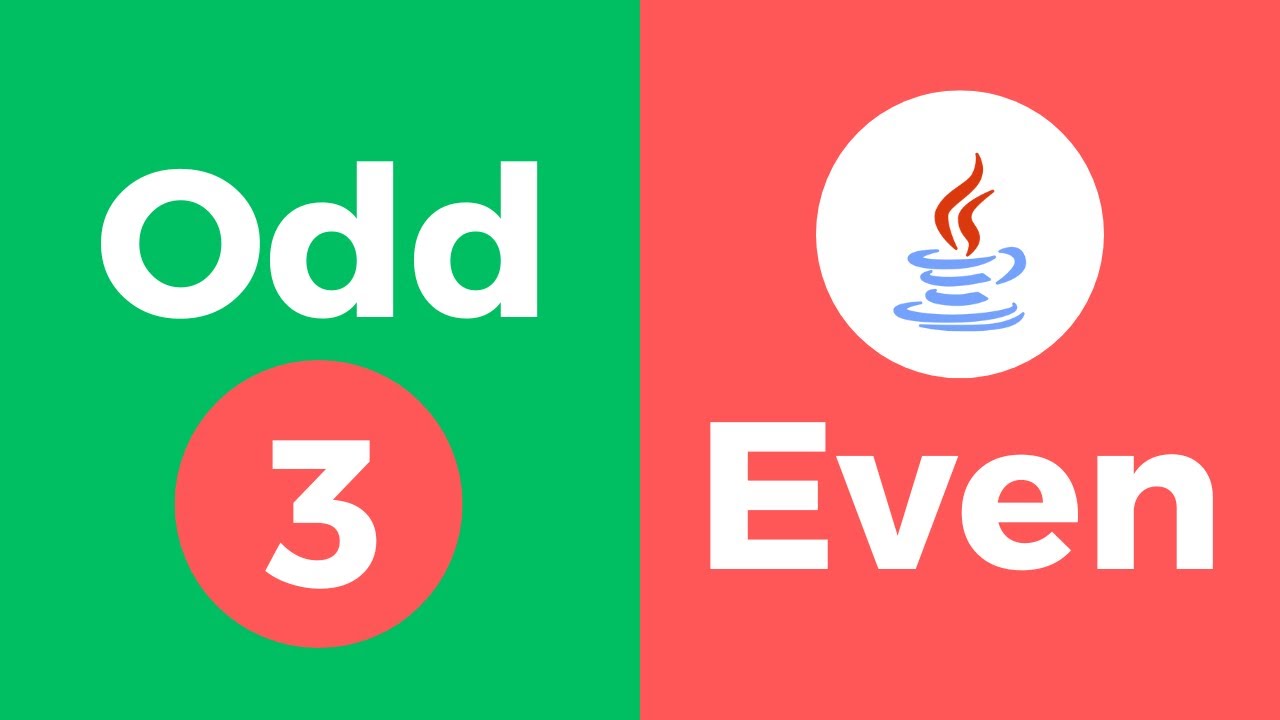 How to Check A Number is Odd or Even in Java 2023 | Bit Manipulation - YouTube