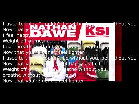 Nathan Dawe - Lighter Ft KSI (Lyric Video) - YouTube