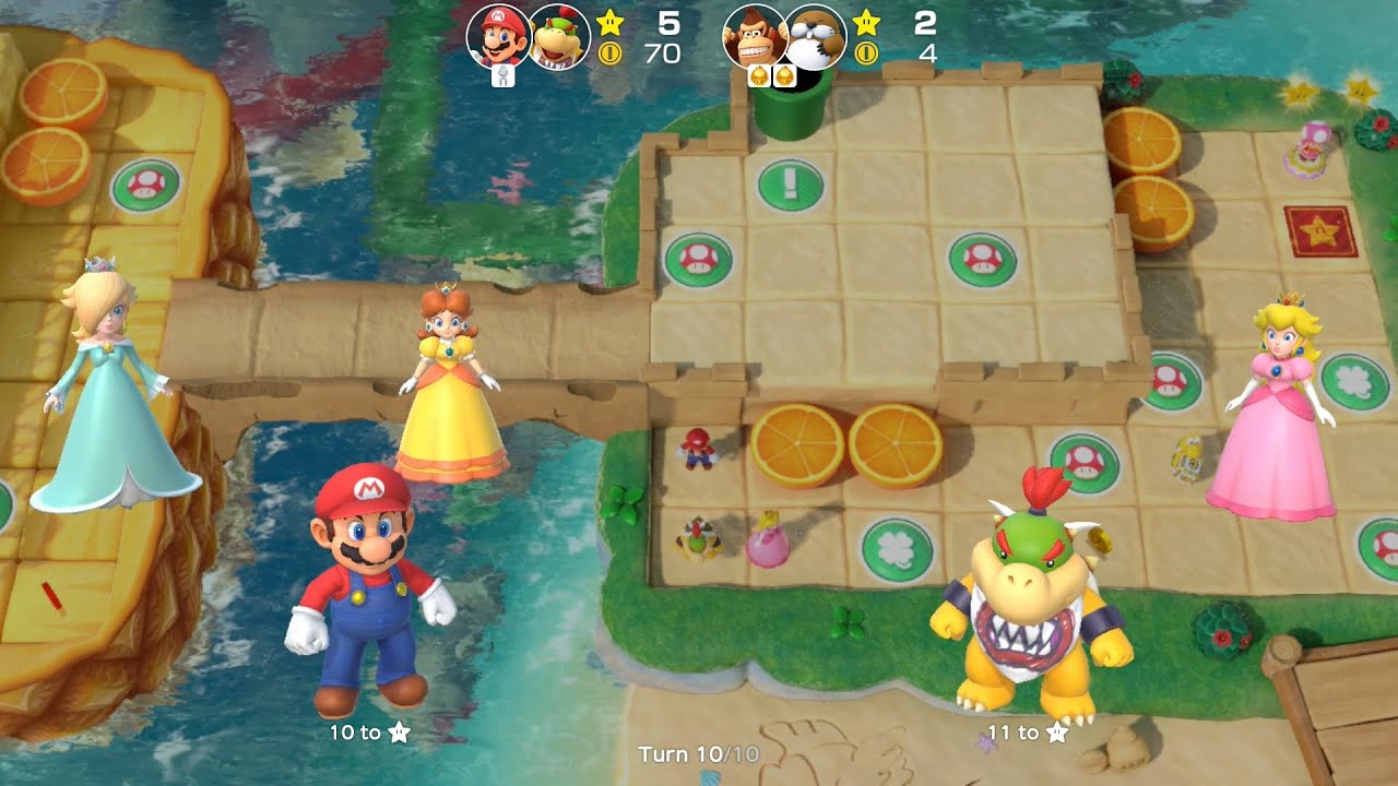 Super Mario Party Partner Party #967 Watermelon Walkabout Mario ...