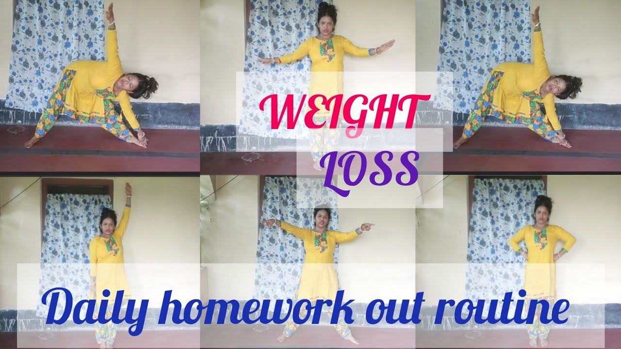 WEIGHT LOSS ( 7 Days) | Daily Home Workout Routine (Morning and Evening ...