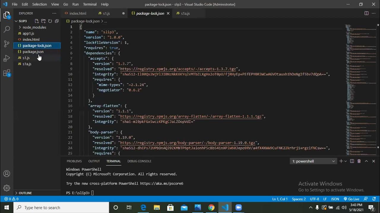 nodejs npm uppercase - YouTube