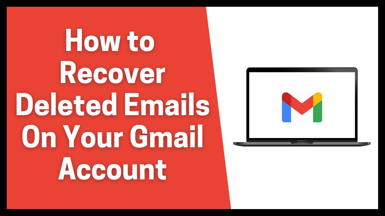 How to Recover Deleted Emails On Your Gmail Account - YouTube