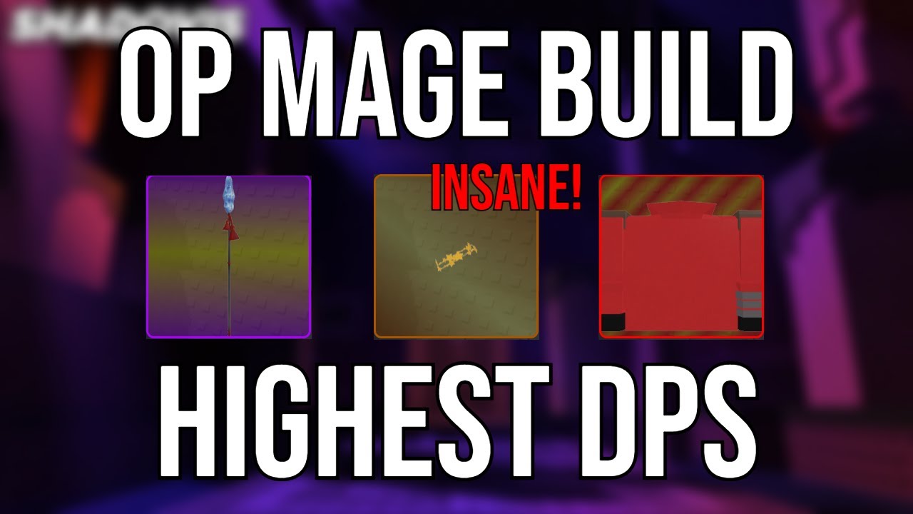 The MOST OP Mage Build In The Game! | ROBLOX Shadovis RPG - YouTube