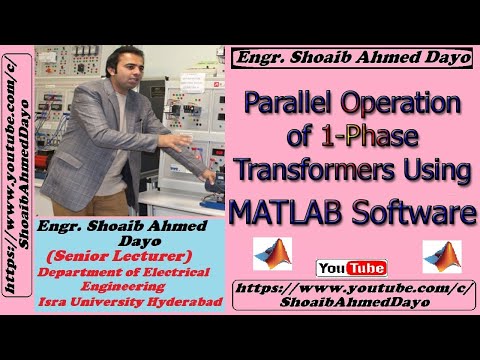Parallel Operation of Transformers using MATLAB Software | MATLAB Simulink Lab Experiment - YouTube