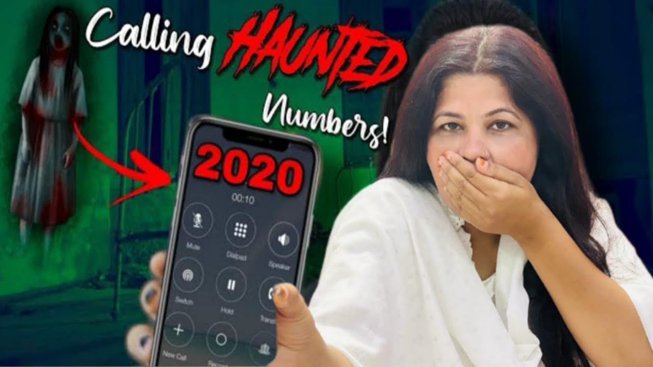 Calling HAUNTED Numbers You Should Never Call at midnight!! *call☎️ ...