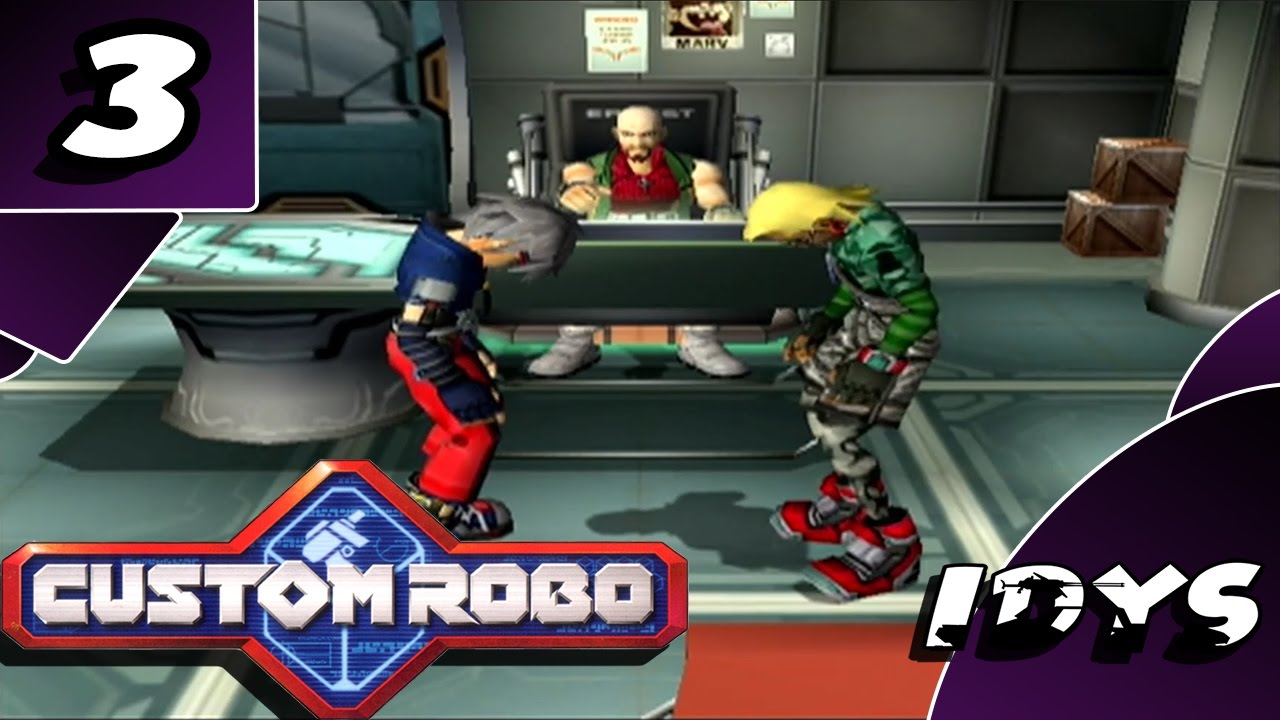 Custom Robo - Ep.3 - bOP♪♥ - YouTube