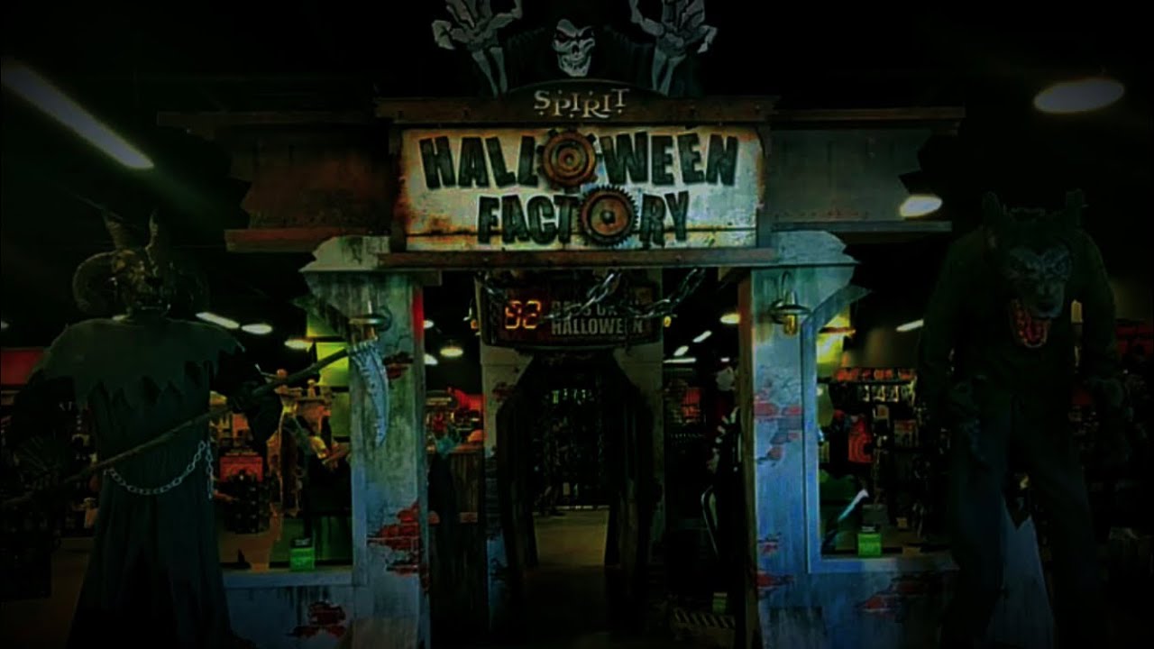 Halloween Factory Assembly Line + Factory Showroom - Spirit Halloween ...