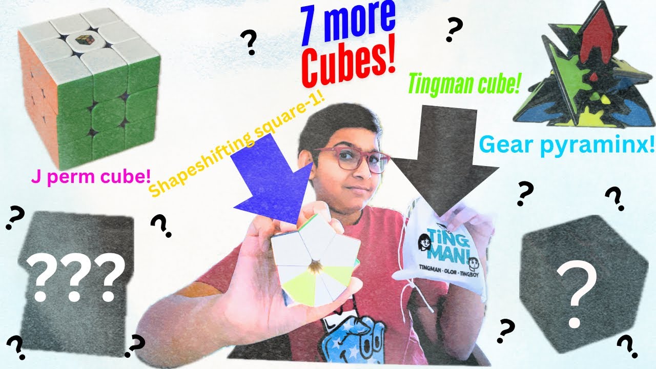 MEGA MYSTERY UNBOXING!!🤩🤩 ⁠@Tingman cube, shapeshifting square-1 and ...