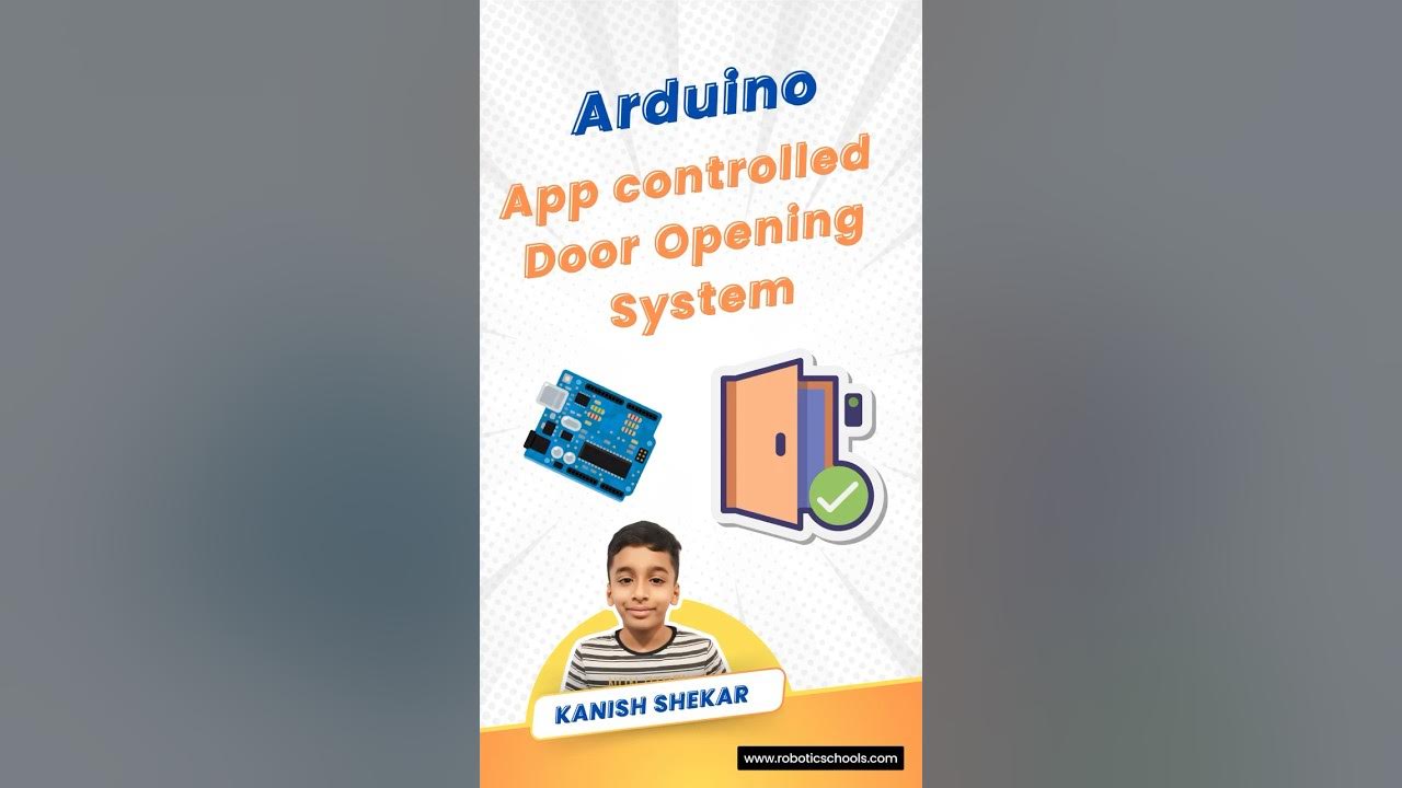 Arduino App controlled Door Opening System | AI, Robotics and Coding for Kids - YouTube