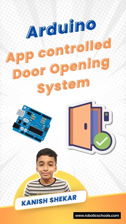Arduino App controlled Door Opening System | AI, Robotics and Coding ...