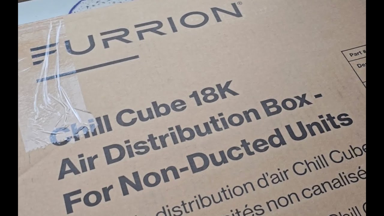 Ductless Furrion Chill Cube Install - YouTube